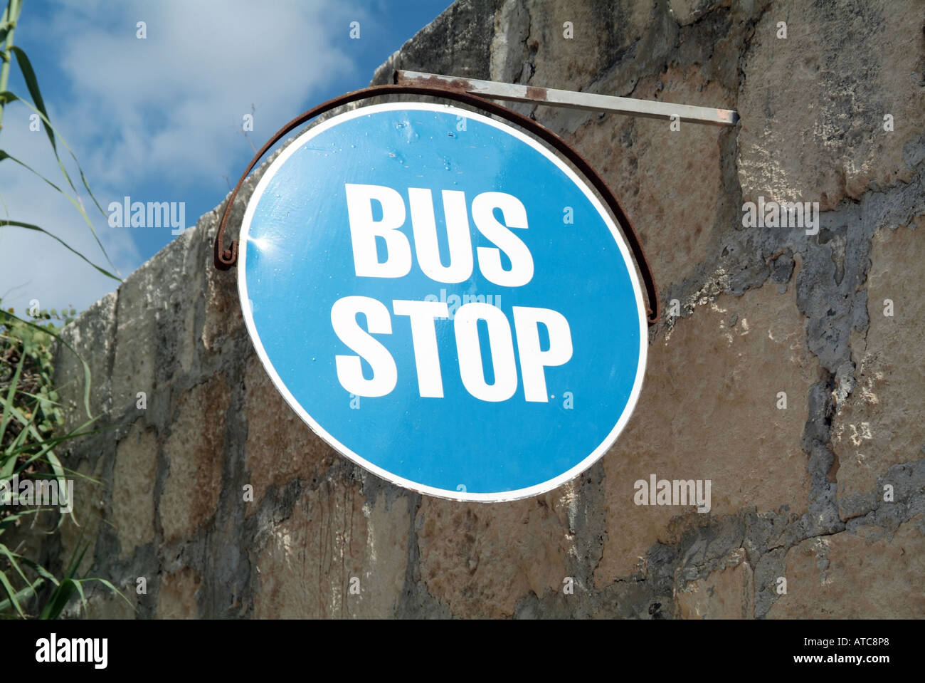 bus, stop, road, sign Stock Photo - Alamy