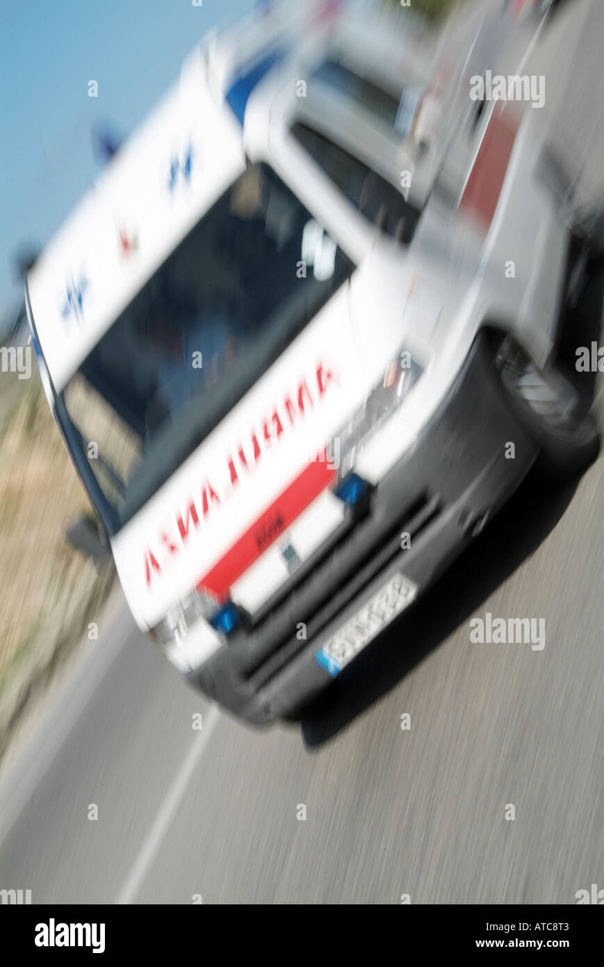 Speeding, ambulance, speed, accident, and, emergency, services ...