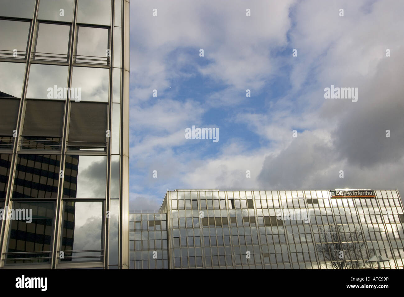 administrative builings of former Winterthur insurance, Germany, Hesse ...