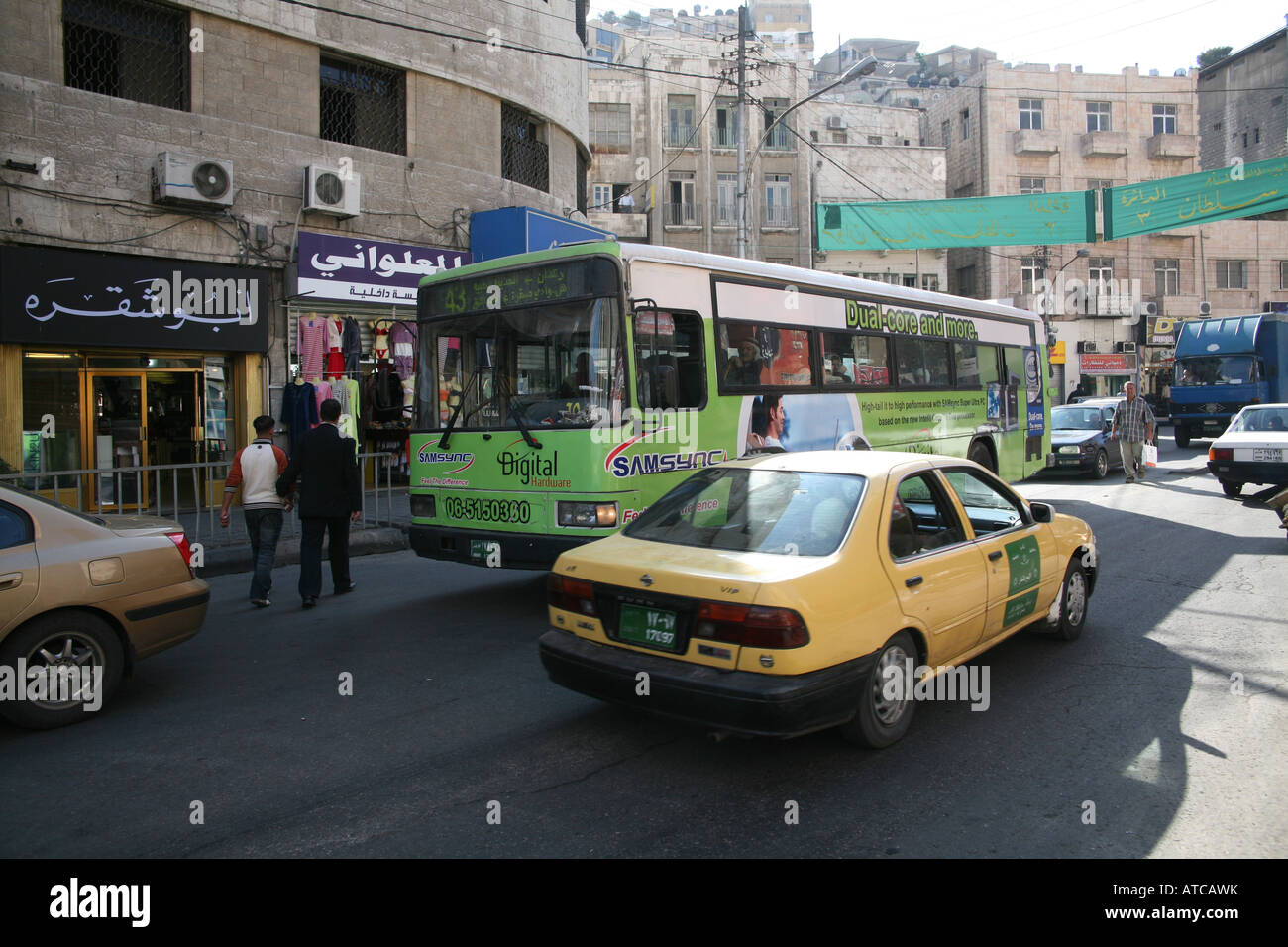 Taxi in Amman Stock Photo - Alamy
