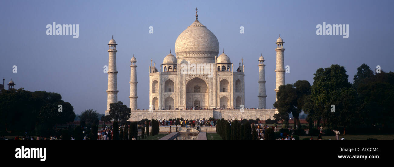 Taj Mahal at sunset Stock Photo - Alamy