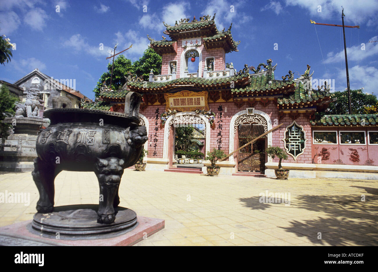 The Phuc Kien Assembly Hall in Hoi An was extensively renovated in the ...