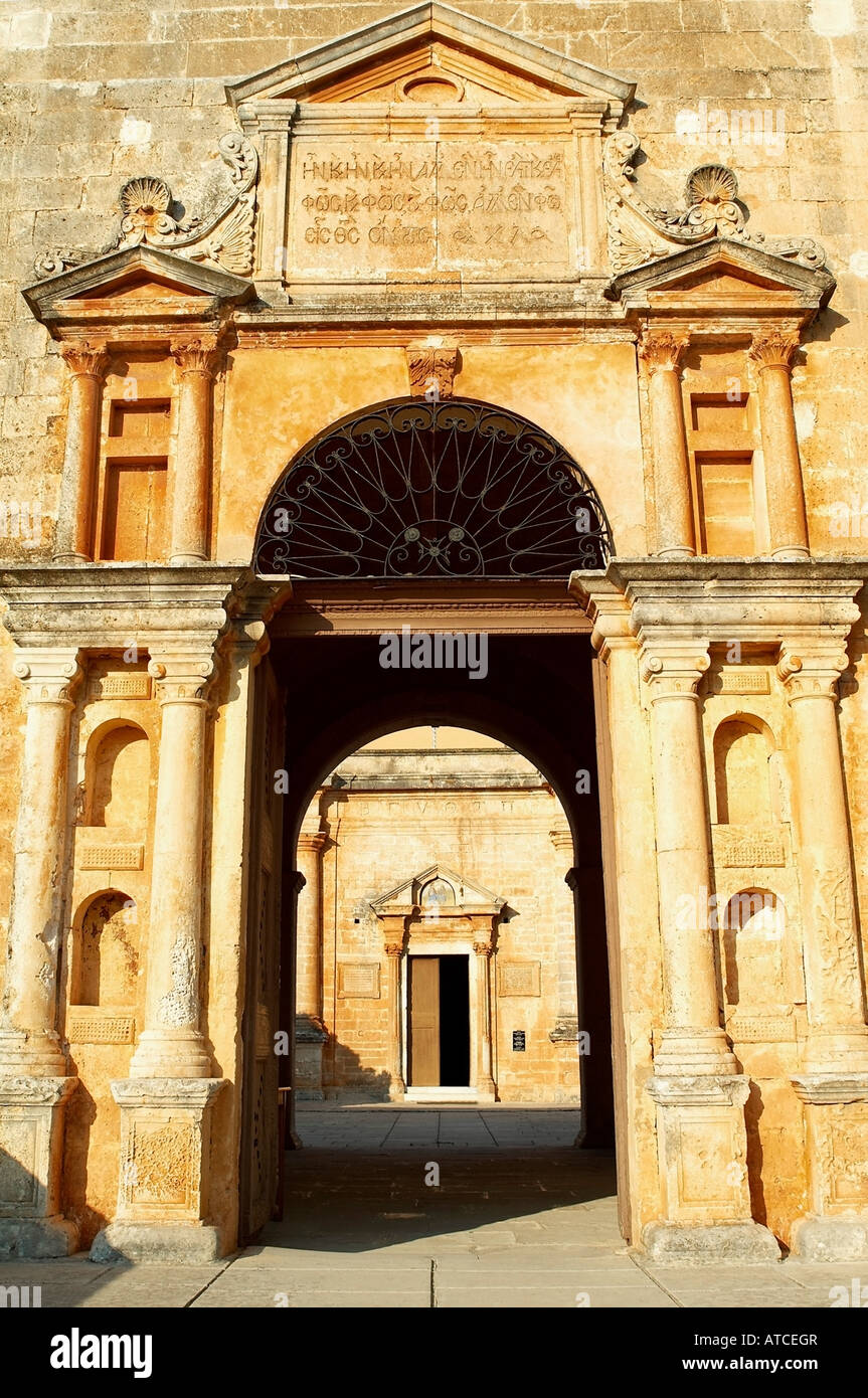 A monastery in Chania, Crete Stock Photo - Alamy