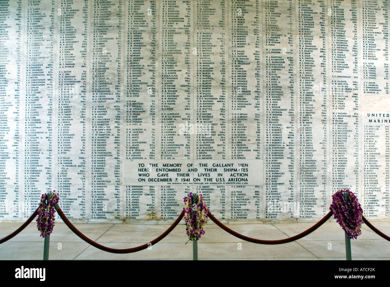 Uss arizona memorial name hi-res stock photography and images - Alamy