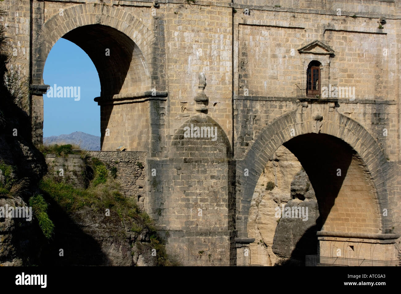 Spain Andalusia Ronda Puente Nuevo New Bridge Stock Photo - Alamy