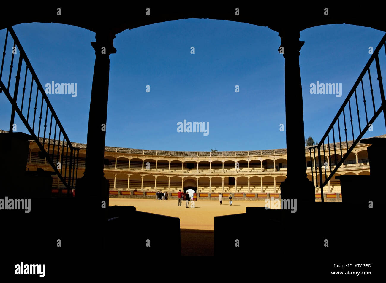 Seats bullfighting arena bullring in hi-res stock photography and ...