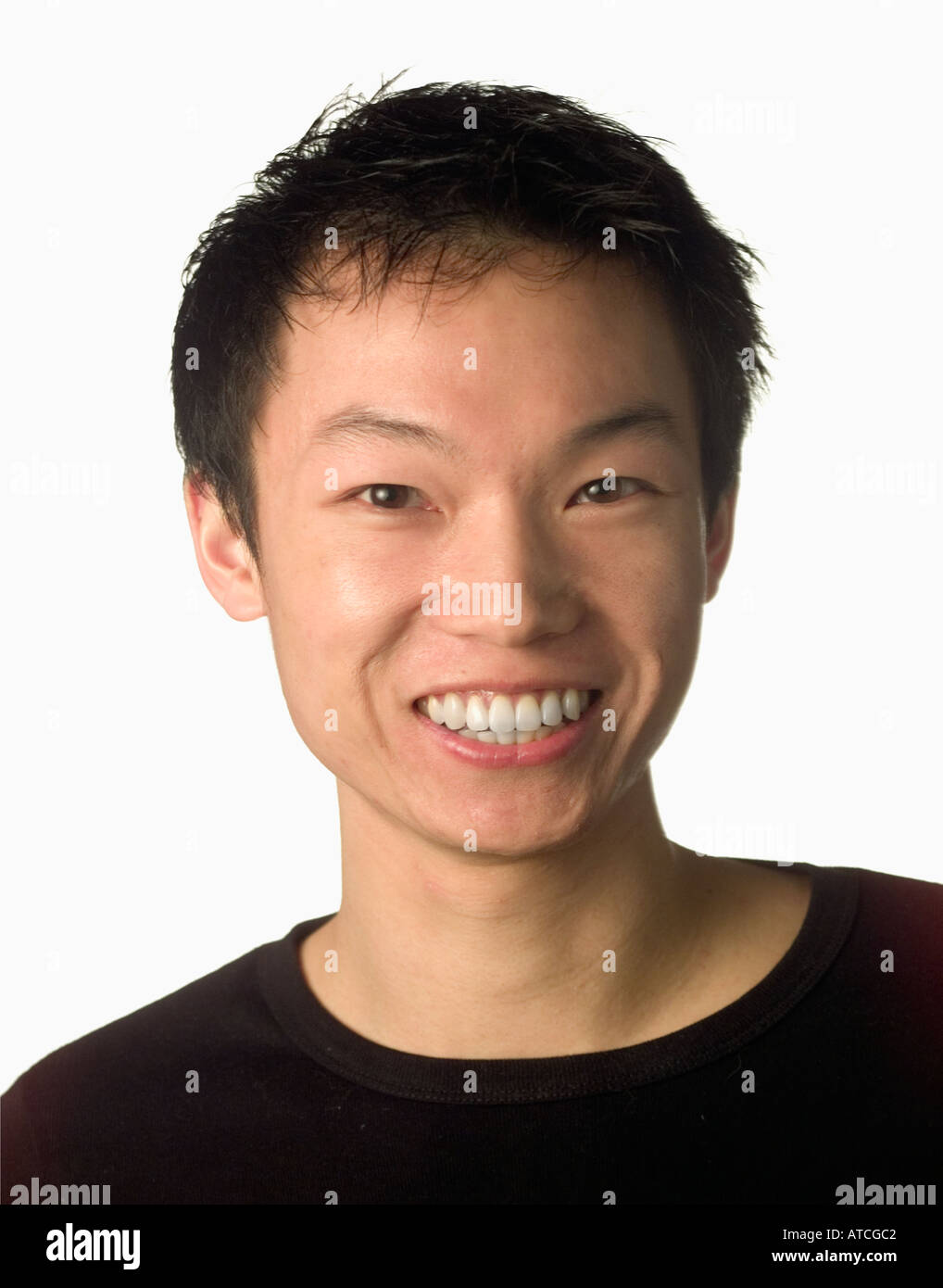 Portrait smiling Asian American man Stock Photo - Alamy