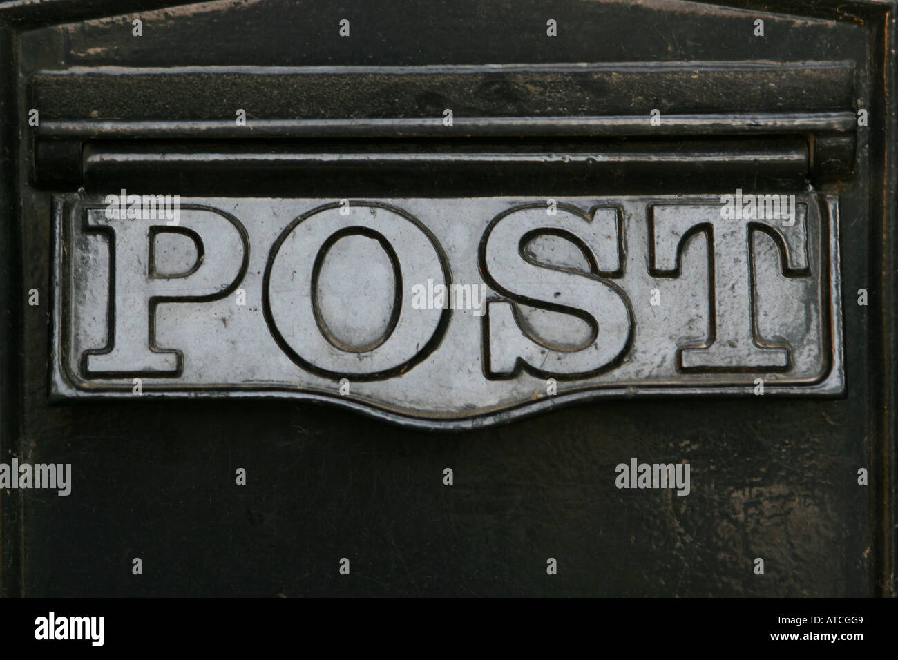 Letter Box for Post Stock Photo - Alamy