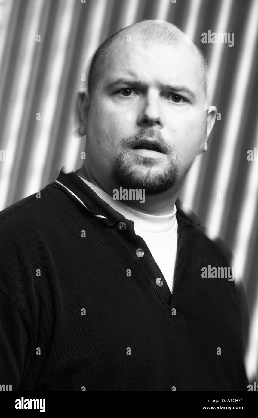 Alone caucasian Black and White Stock Photos & Images - Alamy