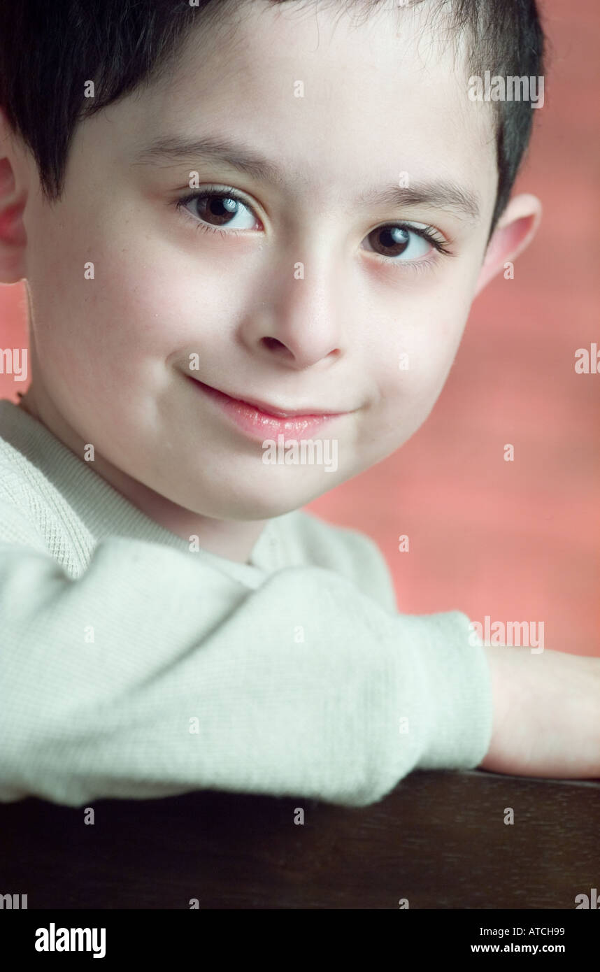 Portrait Latino boy Stock Photo - Alamy
