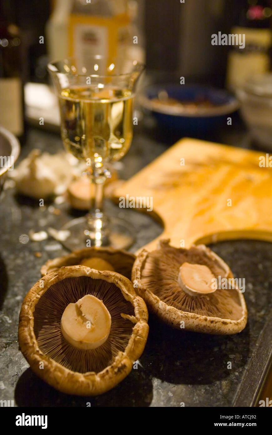 Why go out when you can enjoy fine dining in your own home Stock Photo ...