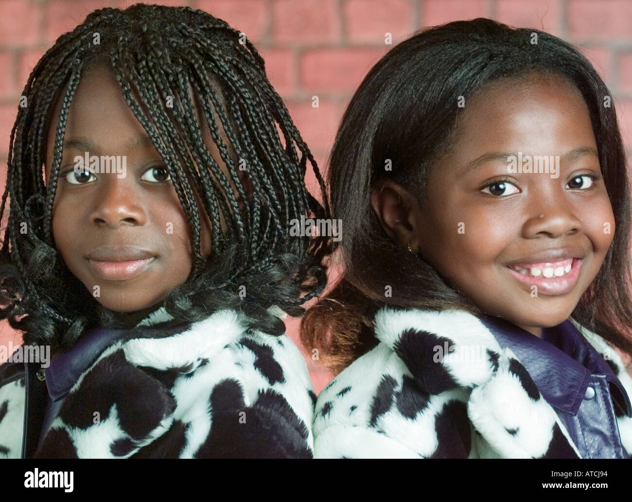 Portrait African American siblings Stock Photo - Alamy