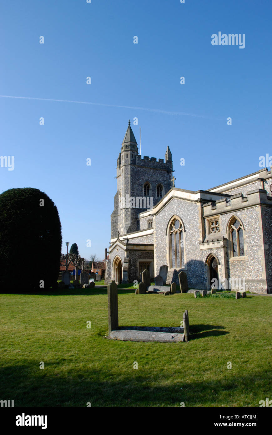 Parish Church of St Mary s Old Amersham Buckinghamshire England Stock ...