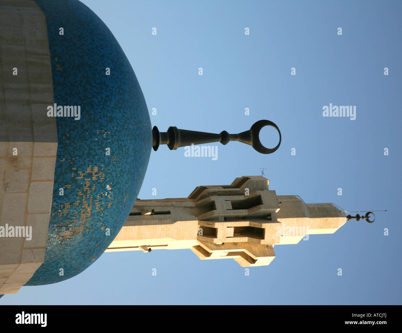 blue mosque in Amman is the main religious centre in the city Stock ...