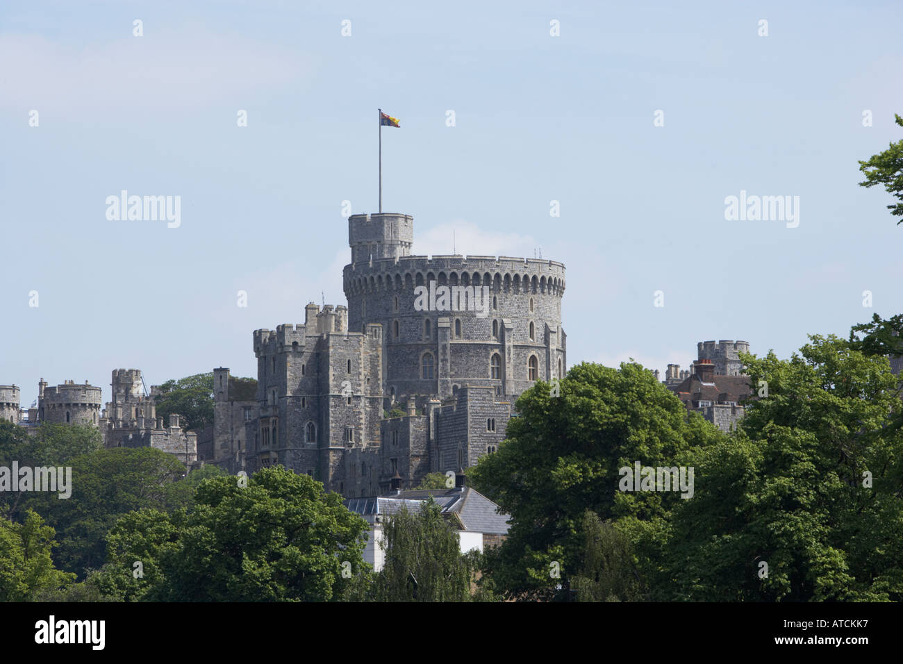 Windsor castle flag hi-res stock photography and images - Alamy