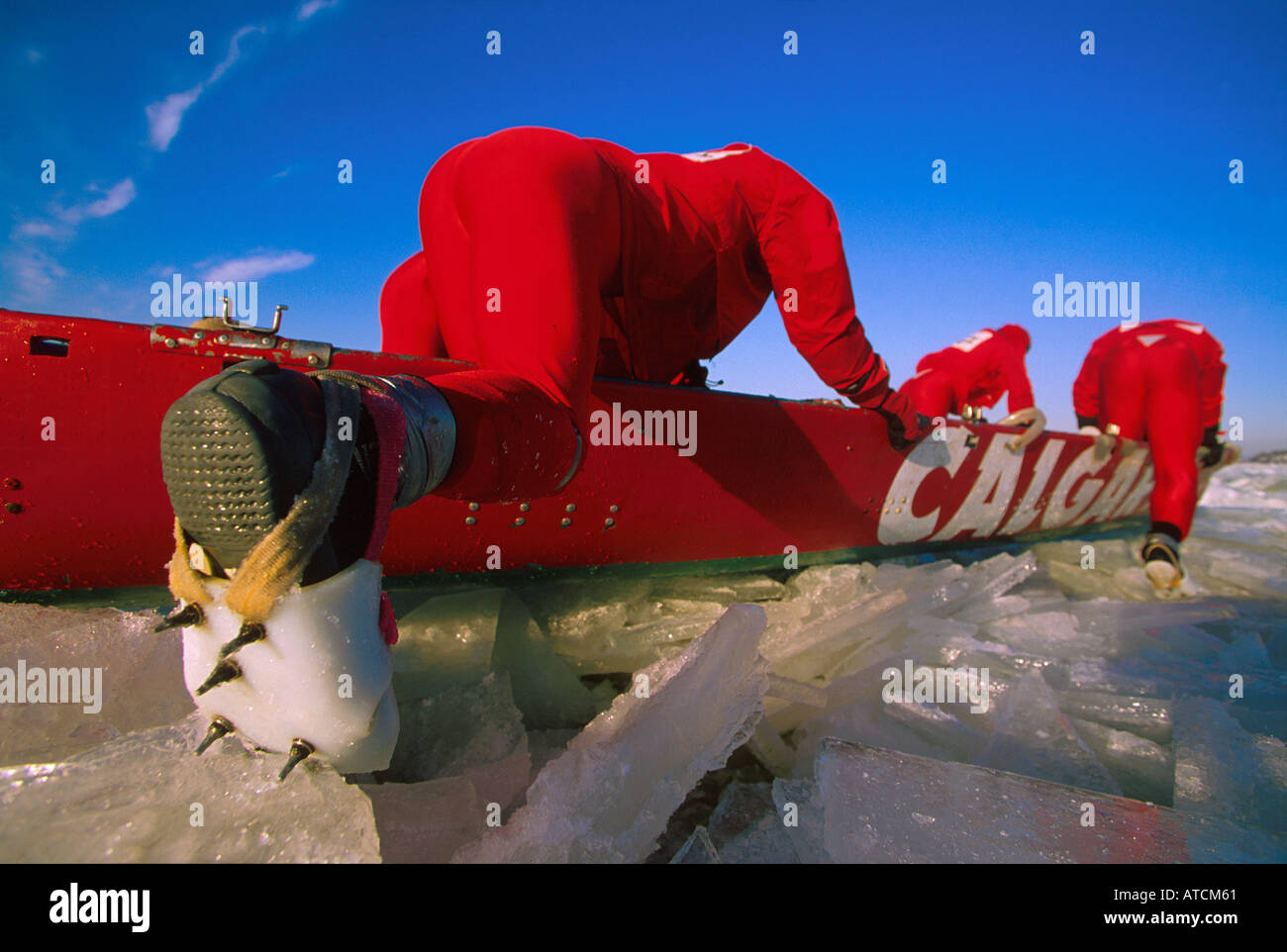 Racing ice boat hi-res stock photography and images - Alamy