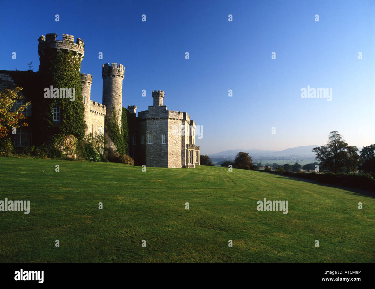 Bodelwyddan castle bodelwyddan denbighshire north wales hi-res stock ...