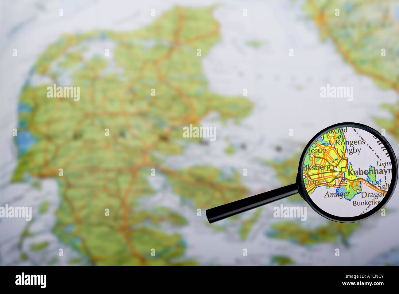 Global Map Copenhagen Denmark