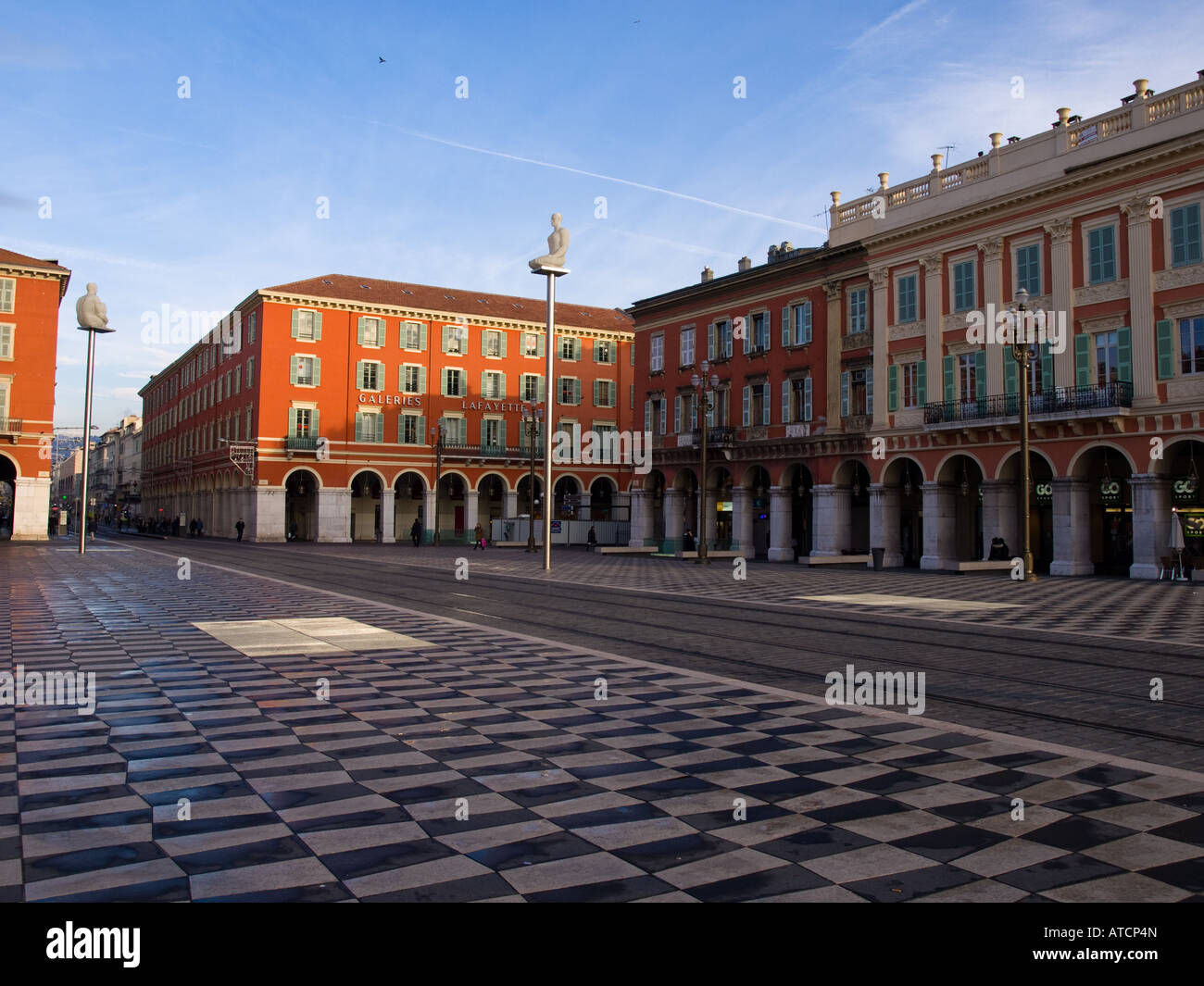 Place Masséna in Nice, France Stock Photo - Alamy