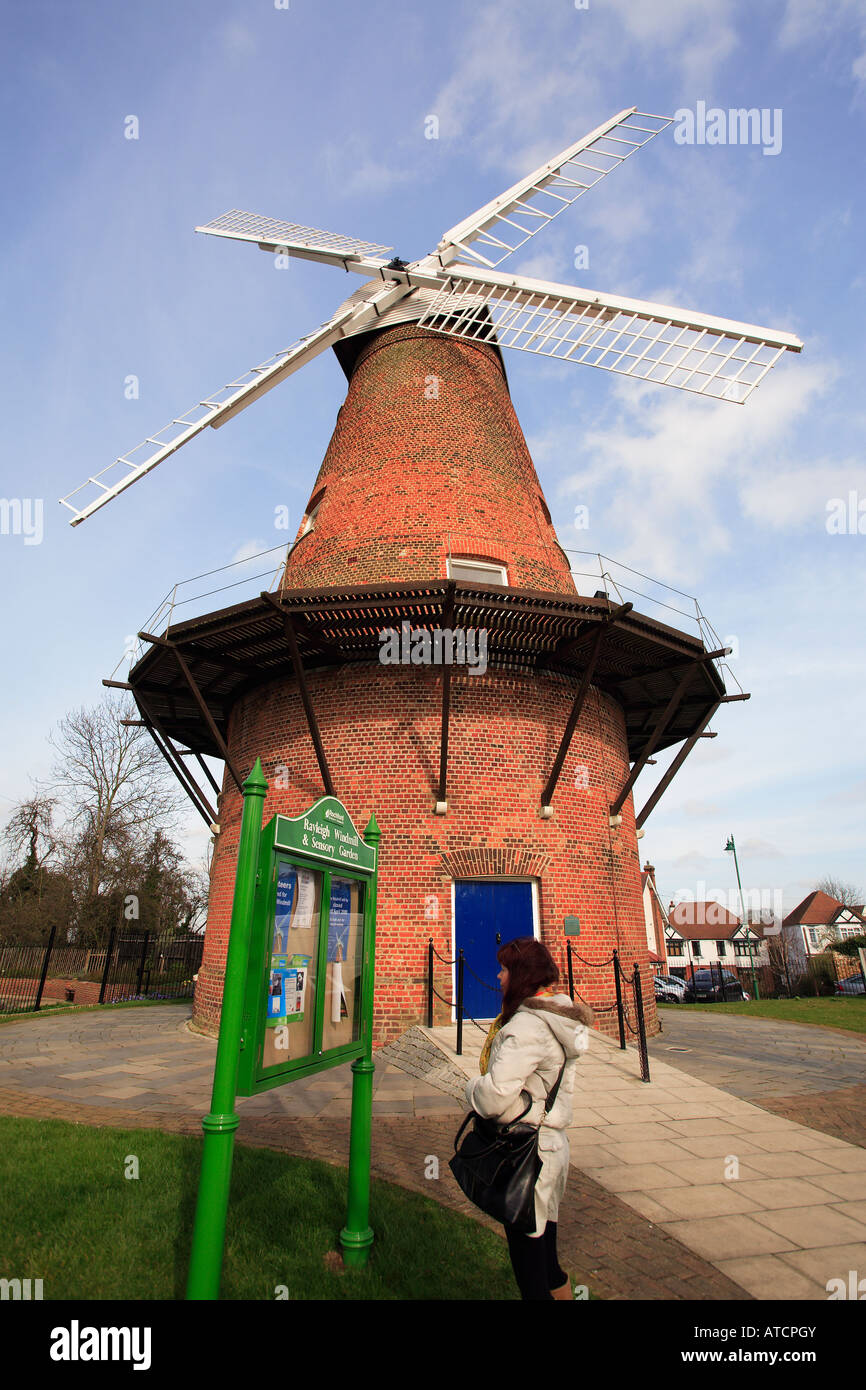 united kingdom essex rayleigh windmill and sensory garden Stock Photo ...