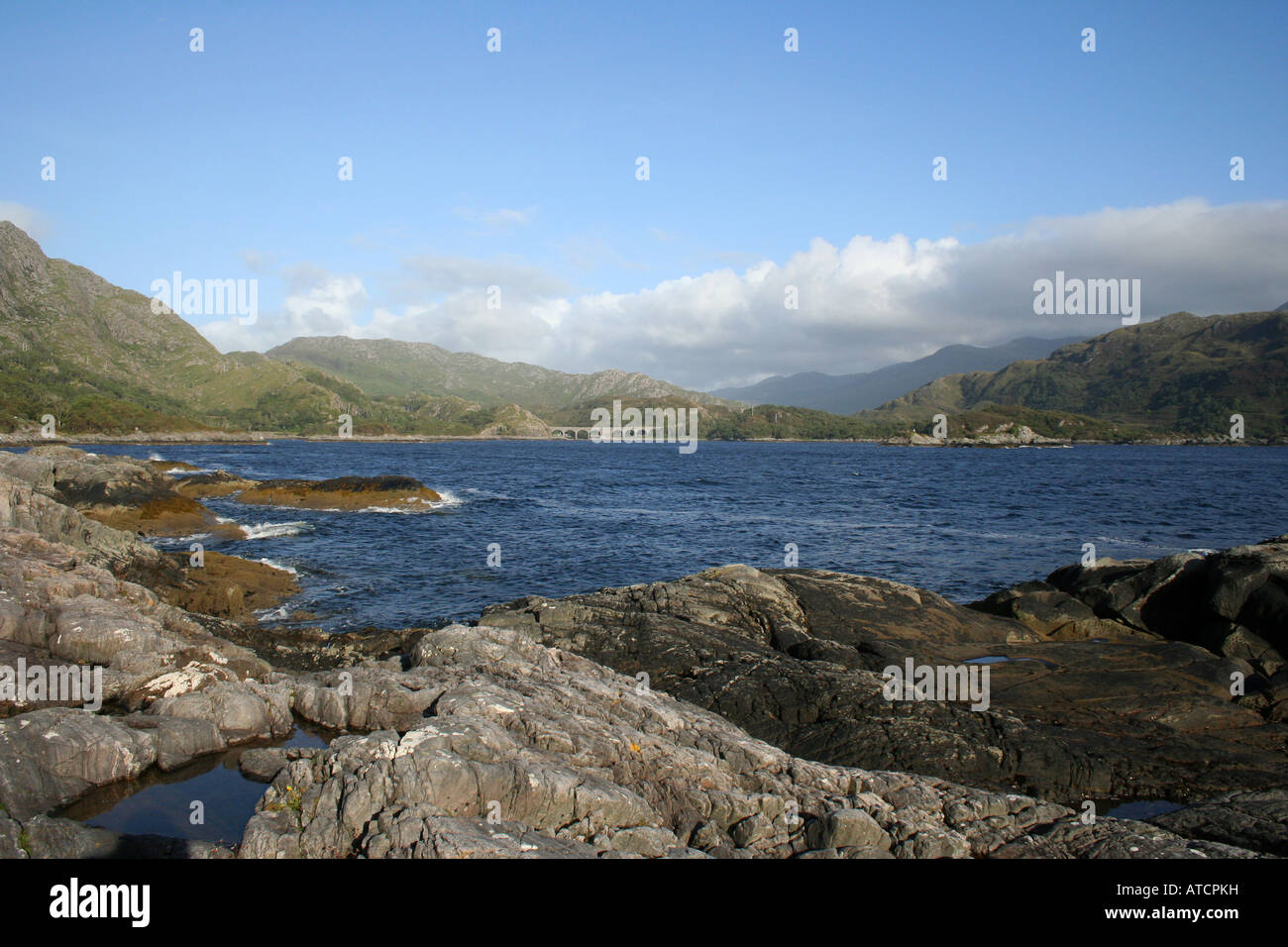 Rocky Scottish Highlands Stock Photo - Alamy