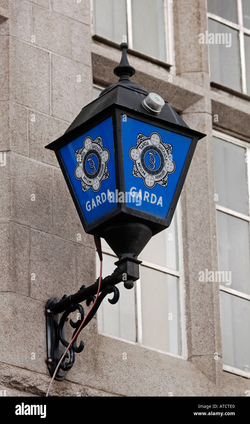Garda Police station in Dublin, Republic of Ireland, Europe Stock Photo ...
