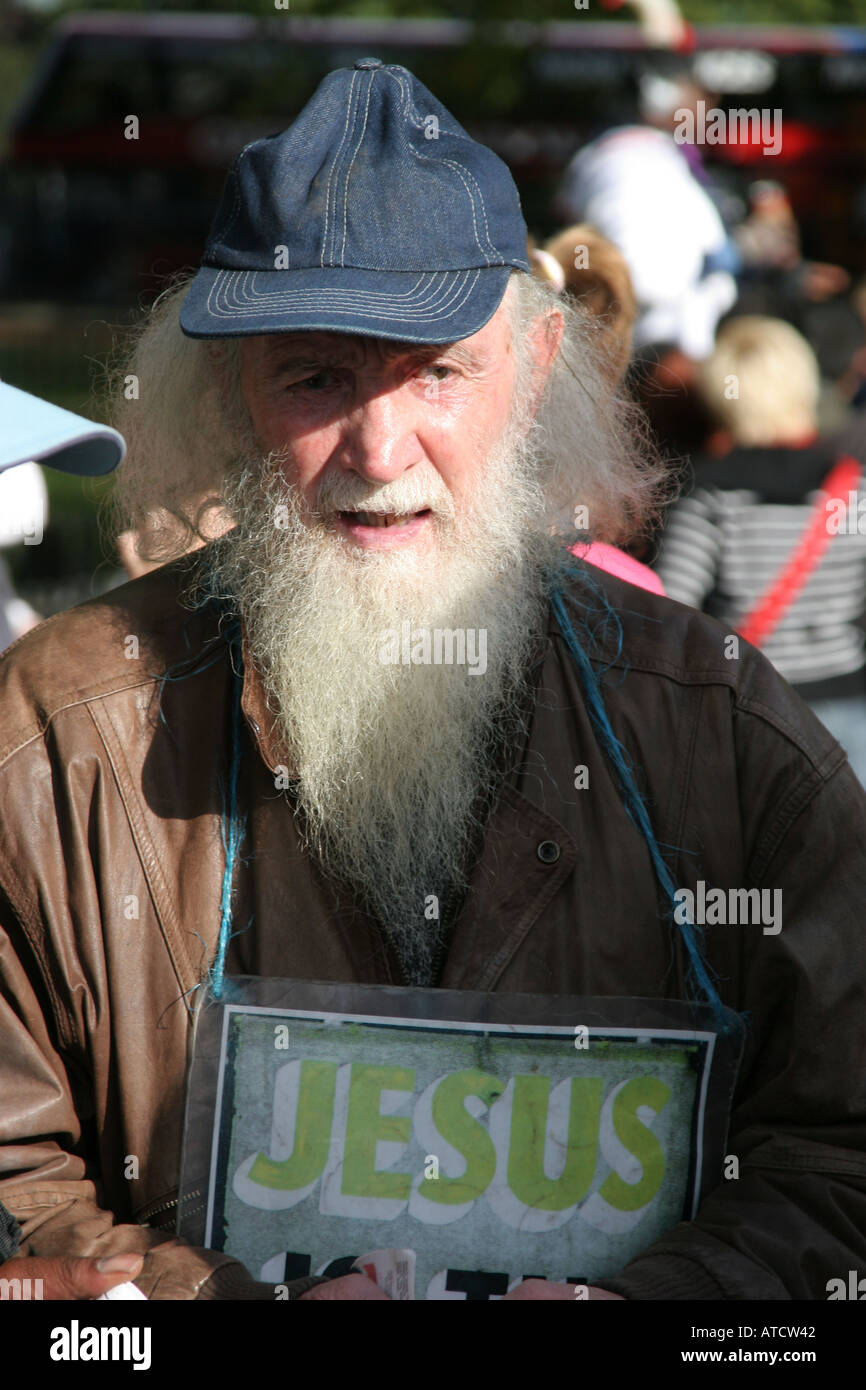 God bible old man beard hi-res stock photography and images - Alamy