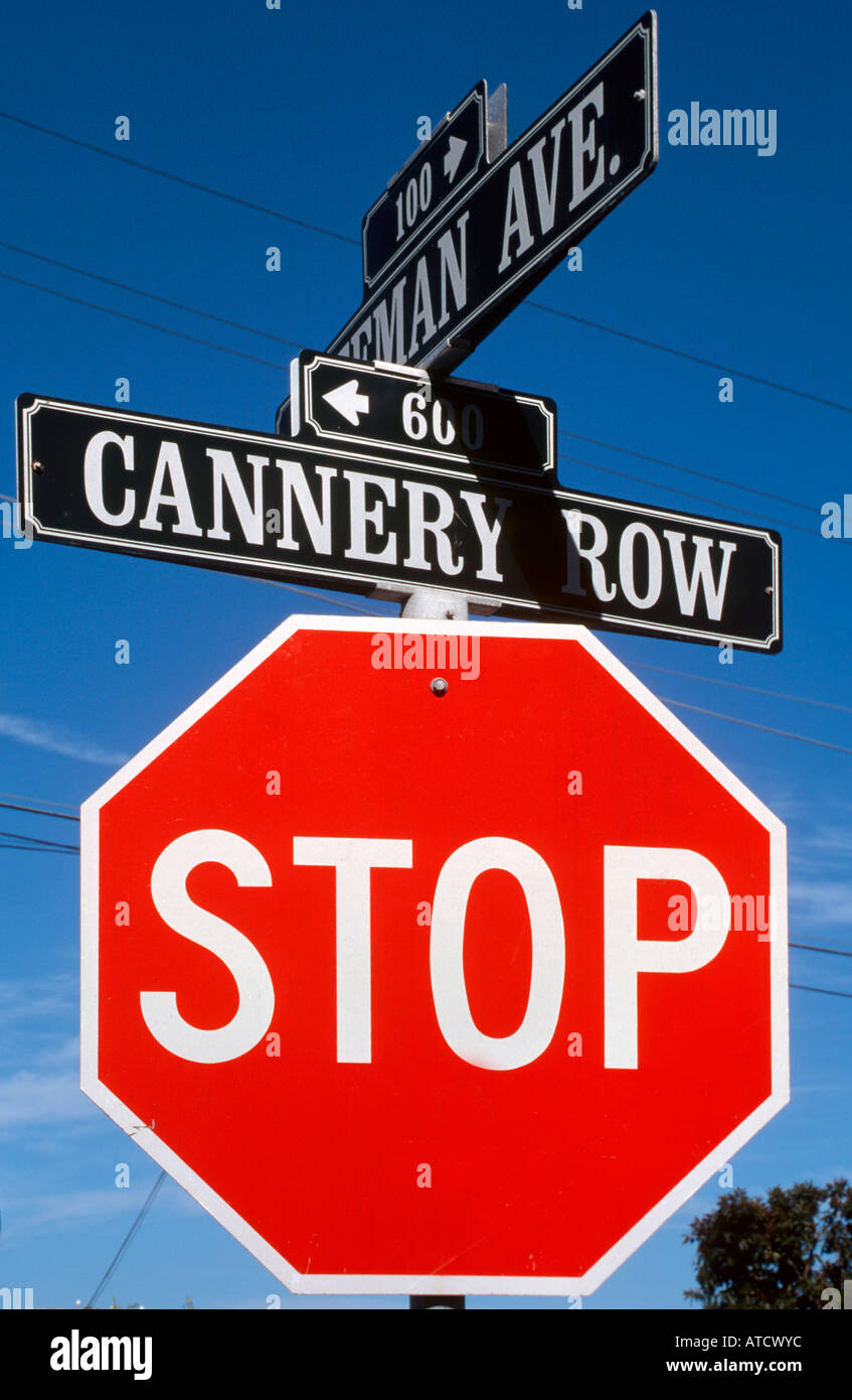 Monterey cannery row hi-res stock photography and images - Alamy