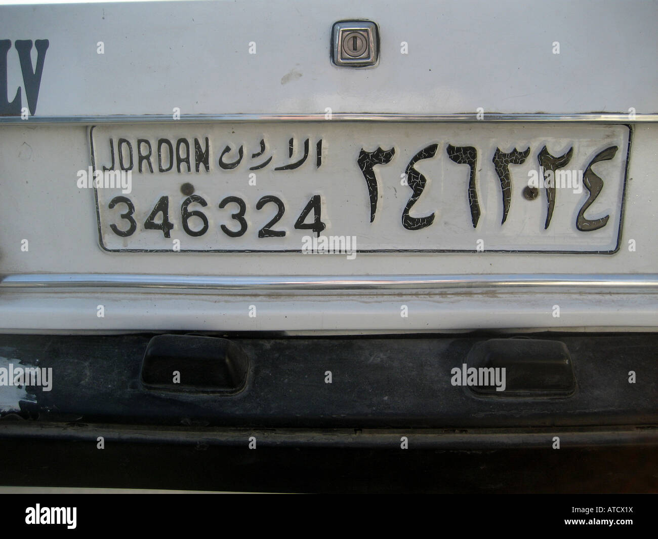Arabic license plate hi-res stock photography and images - Alamy