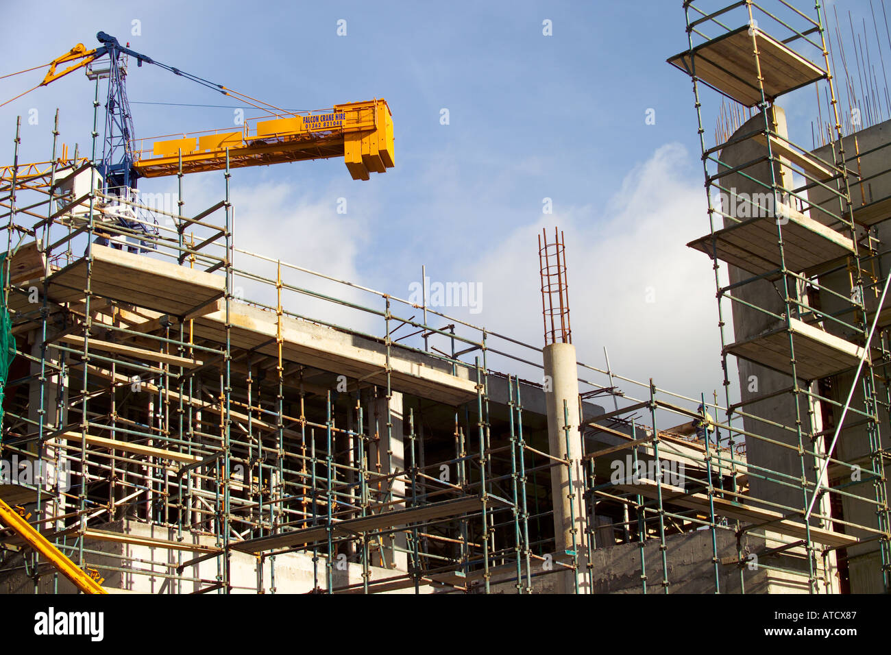 Construction in and around Belfast City Centre Stock Photo - Alamy