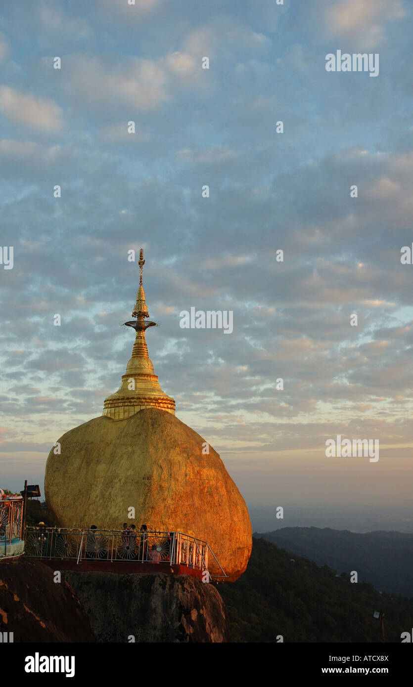 Golden Mount, Myanmar Stock Photo - Alamy