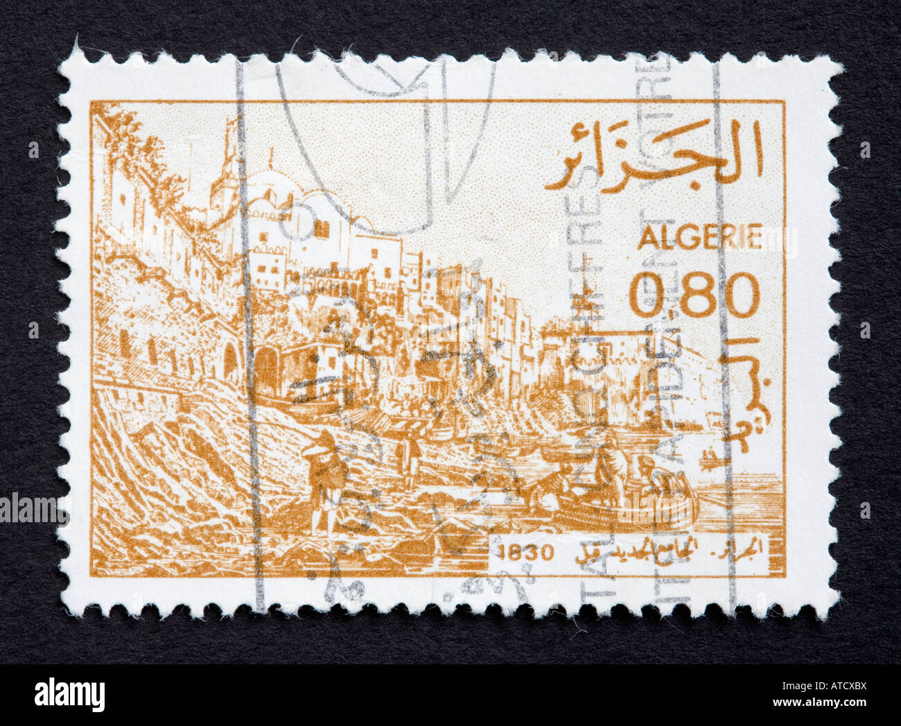 Algerian postage stamp algeria hi-res stock photography and images - Alamy