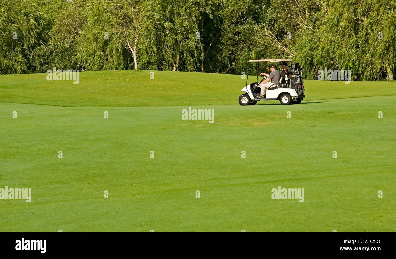 Golf action fairway hi-res stock photography and images - Alamy