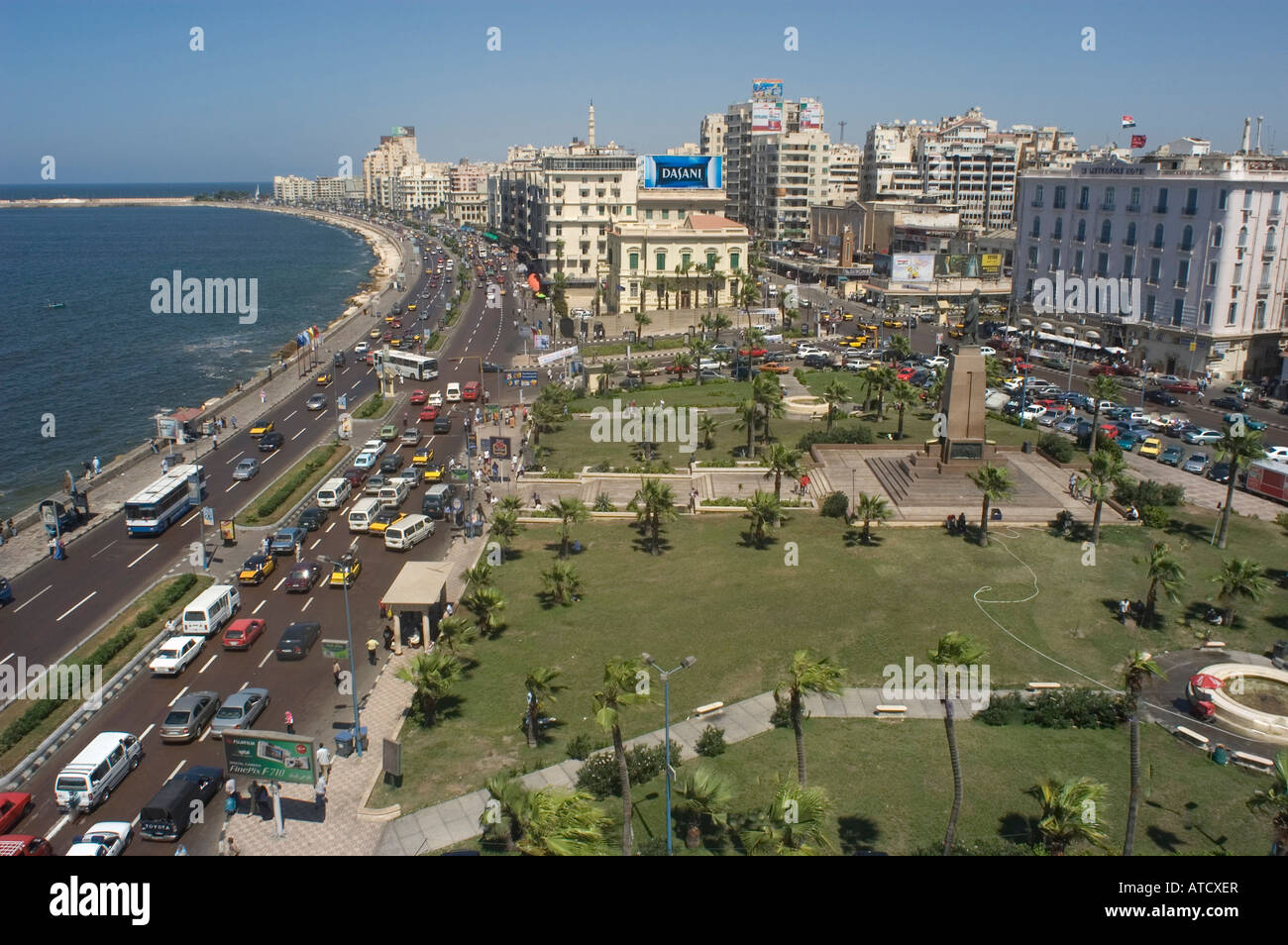 General view of Alexandria Egypt Stock Photo - Alamy