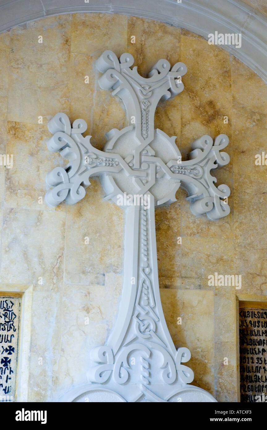 Ornate intricate cross, Forty Martyrs Armenian Apostolic Church ...