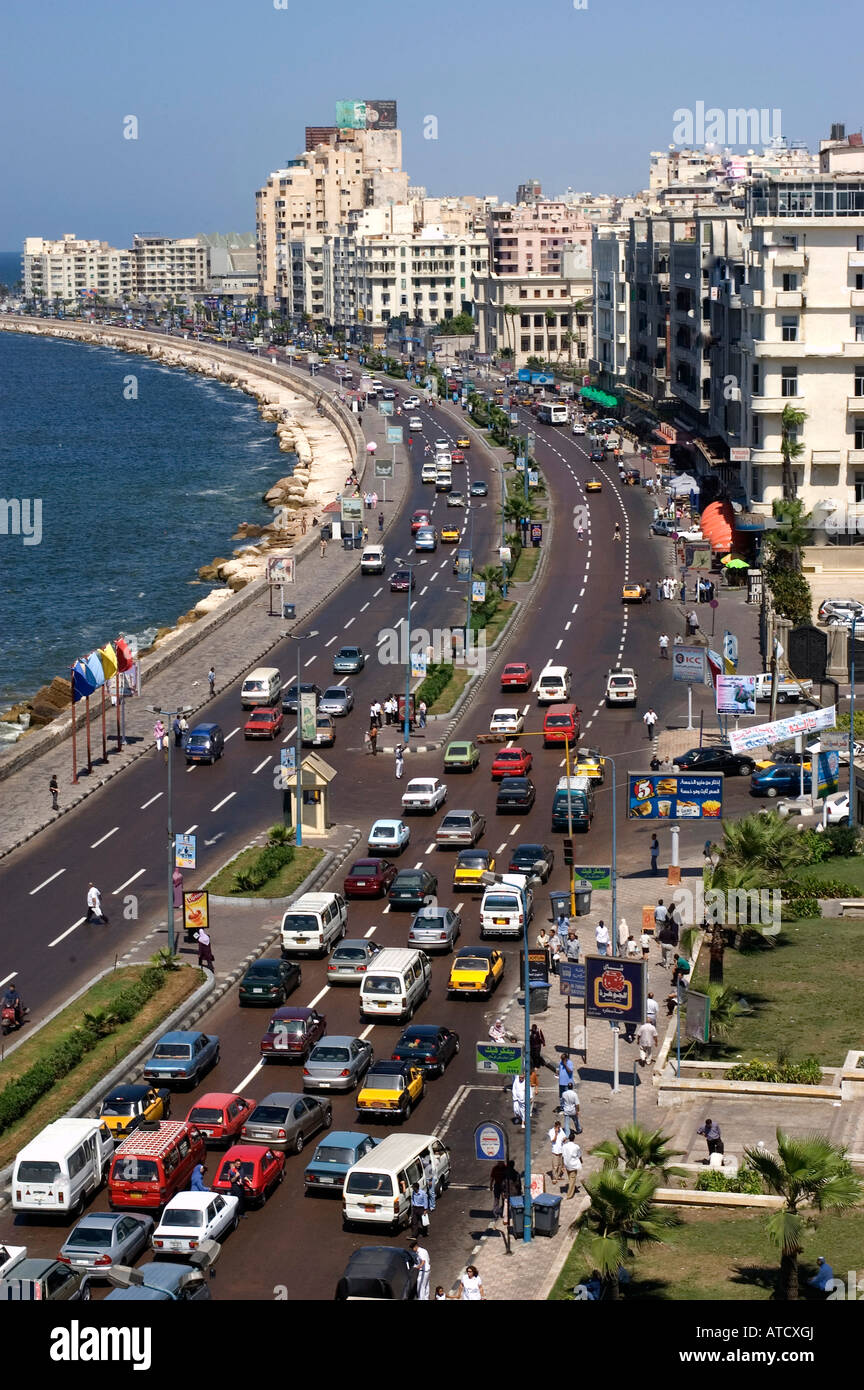 General view of Alexandria Egypt Stock Photo - Alamy