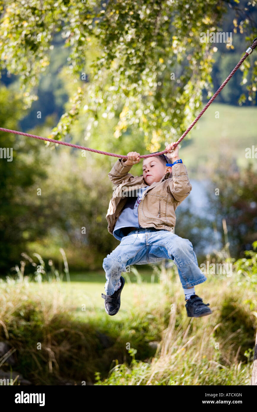 boy at the playground Stock Photo - Alamy