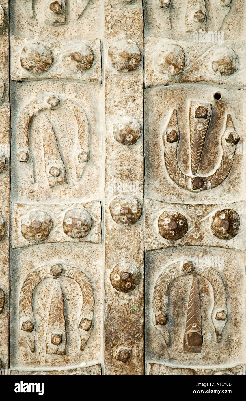 Aleppo citadel ancient door hi-res stock photography and images - Alamy