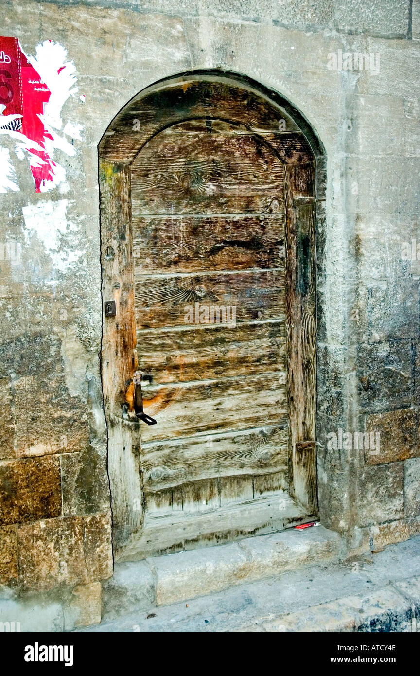 Old door, old city of Halab, Aleppo, Syria, Middle East. DSC 6361 Stock ...