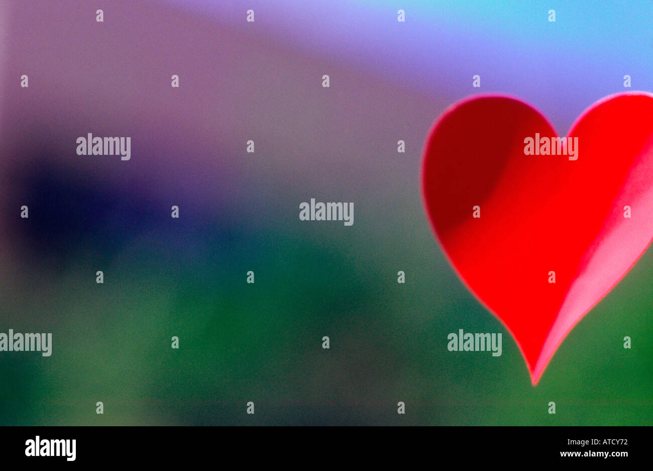 HEART WITH LANDSCAPE Stock Photo - Alamy