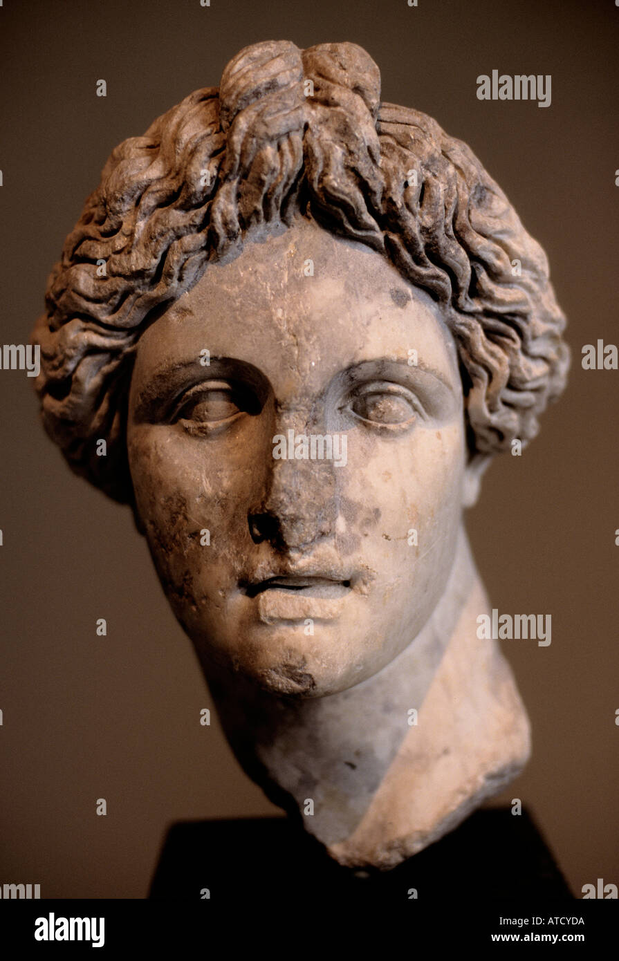 Museum Istanbul Turkey Apollo from Thasos Roman 2nd c AD Stock Photo ...