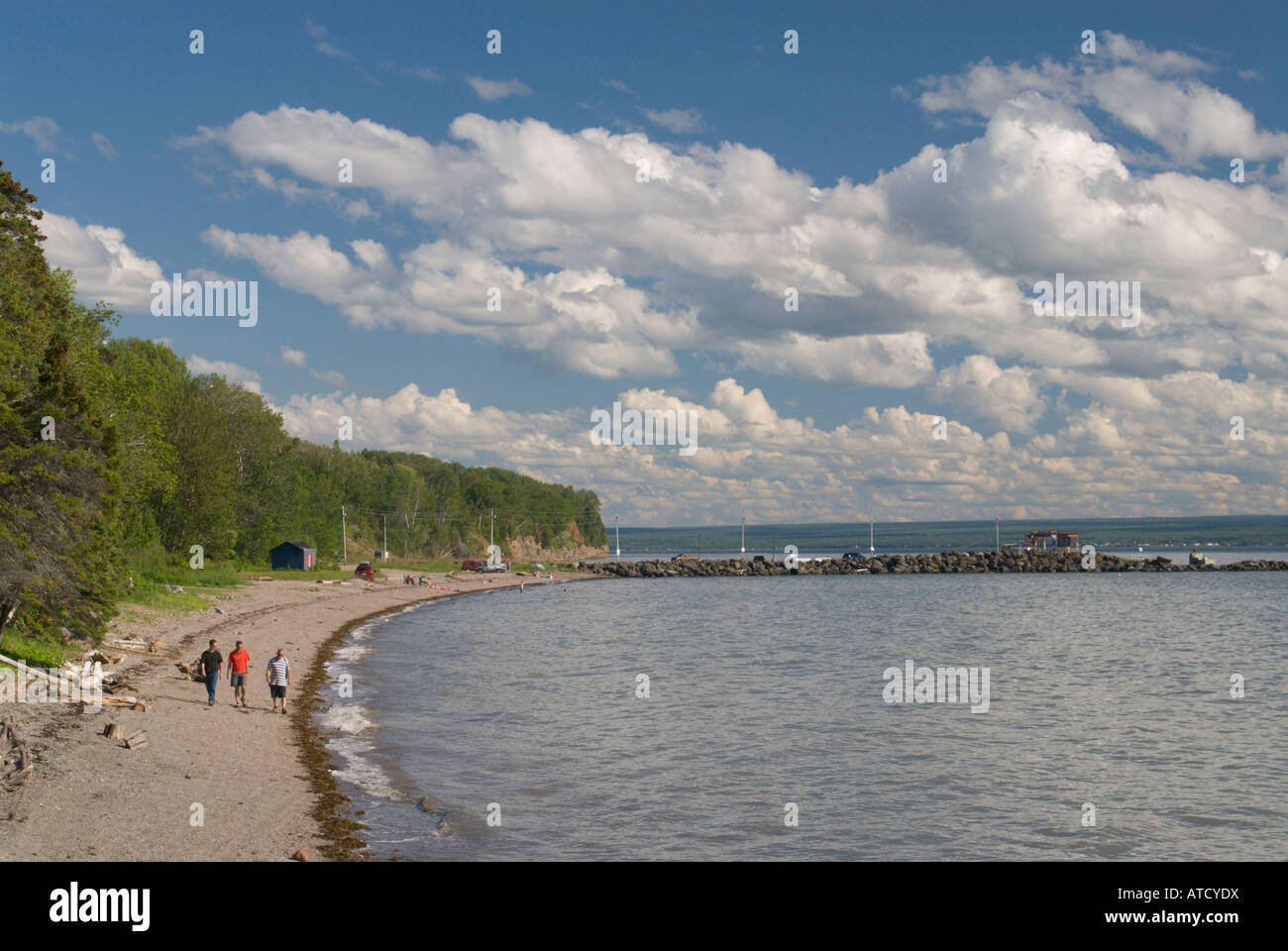 Chaleur Bay, Gaspe Peninsula, Quebec Province, Canada Stock Photo - Alamy