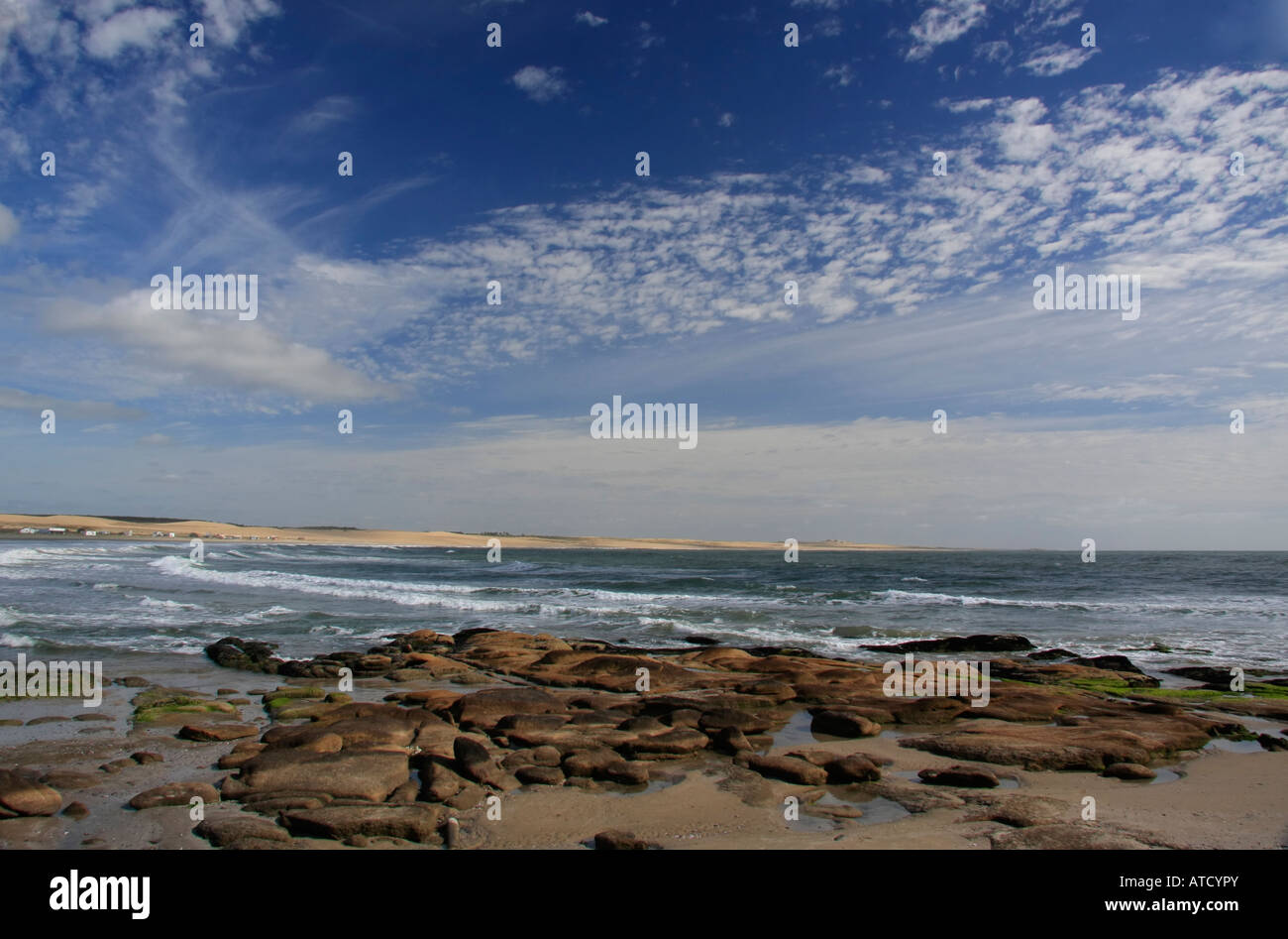 Natural Seaside Landscape at Cabo Polonio Uruguay Stock Photo - Alamy