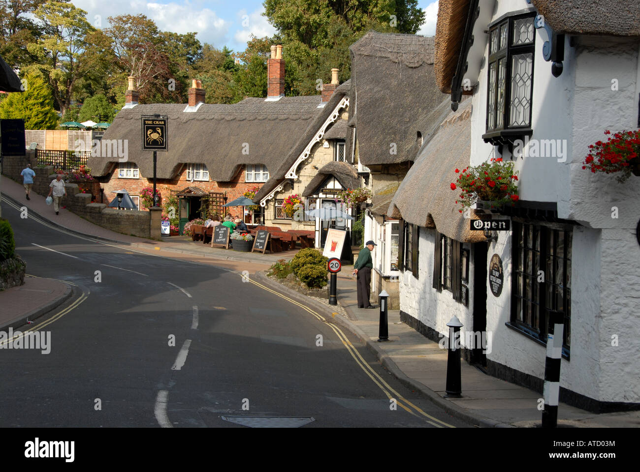 Old shanklin town hi-res stock photography and images - Alamy