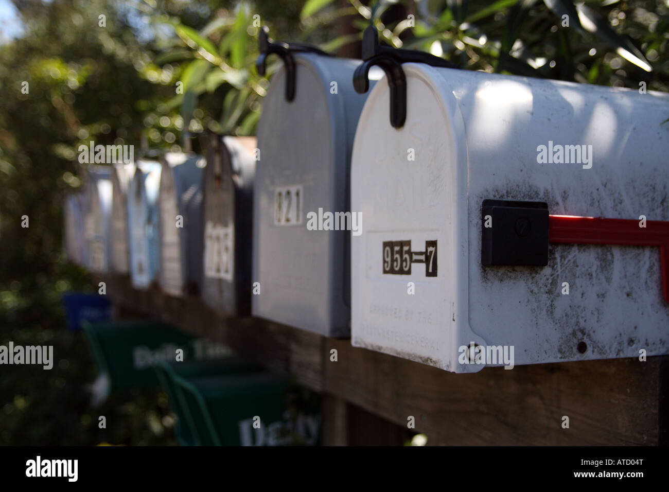 American post box hi-res stock photography and images - Alamy