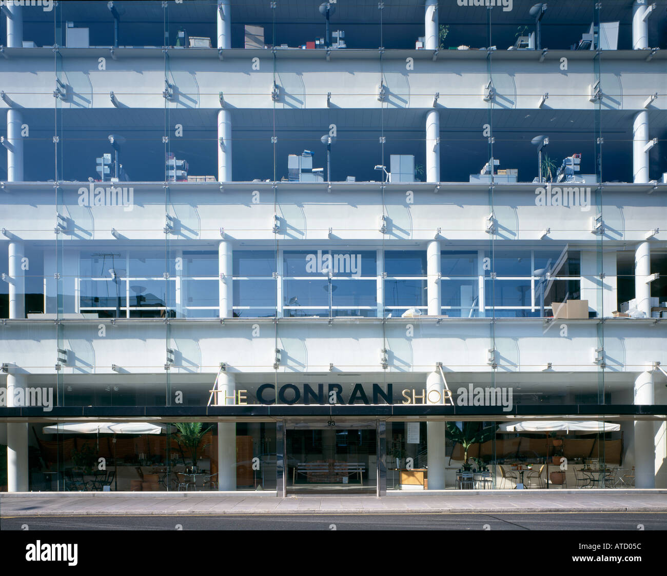 Conran Shop, Brompton Cross, London. Main elevation Stock Photo - Alamy