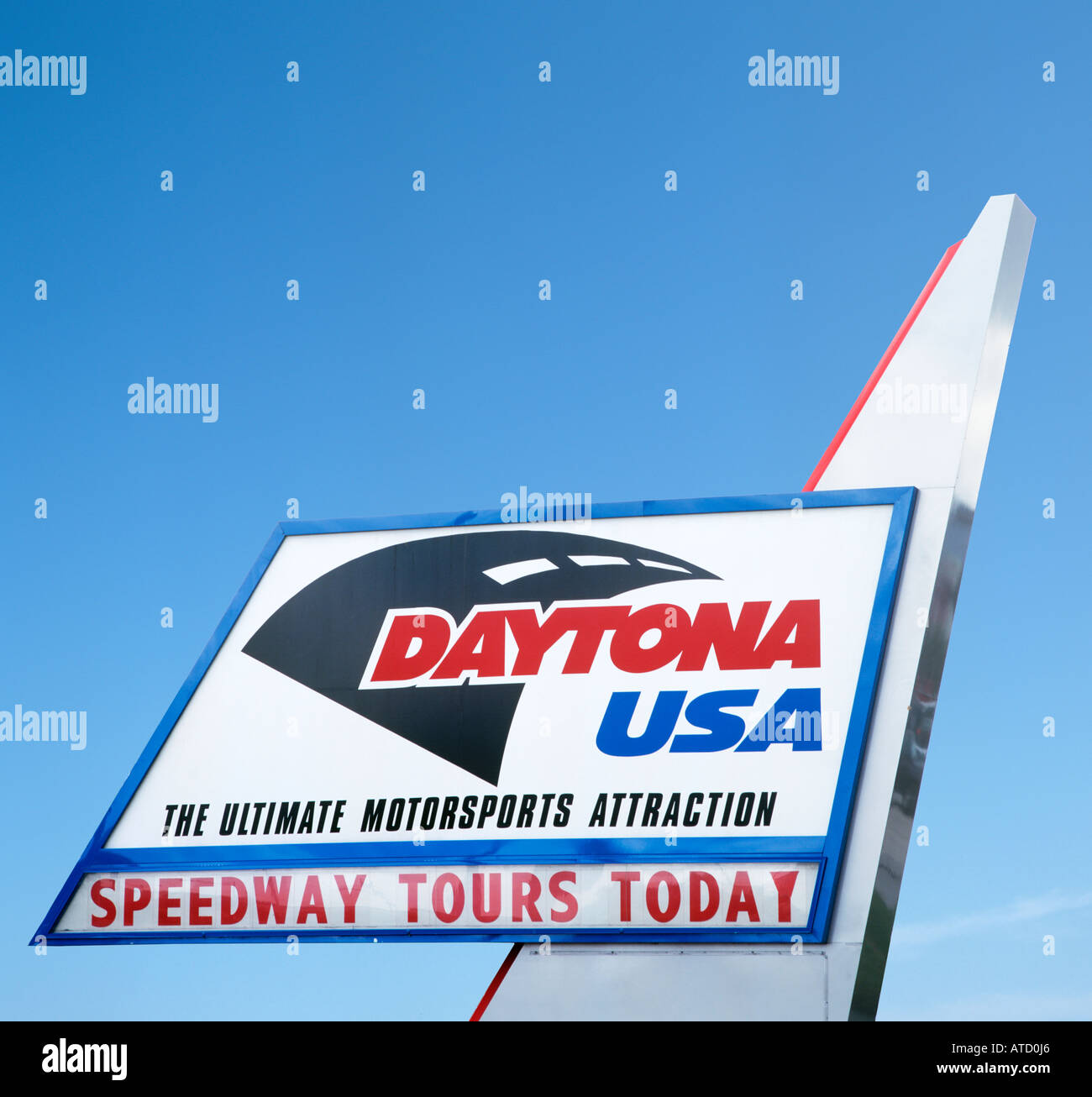 Entrance sign daytona international speedway hi-res stock photography ...