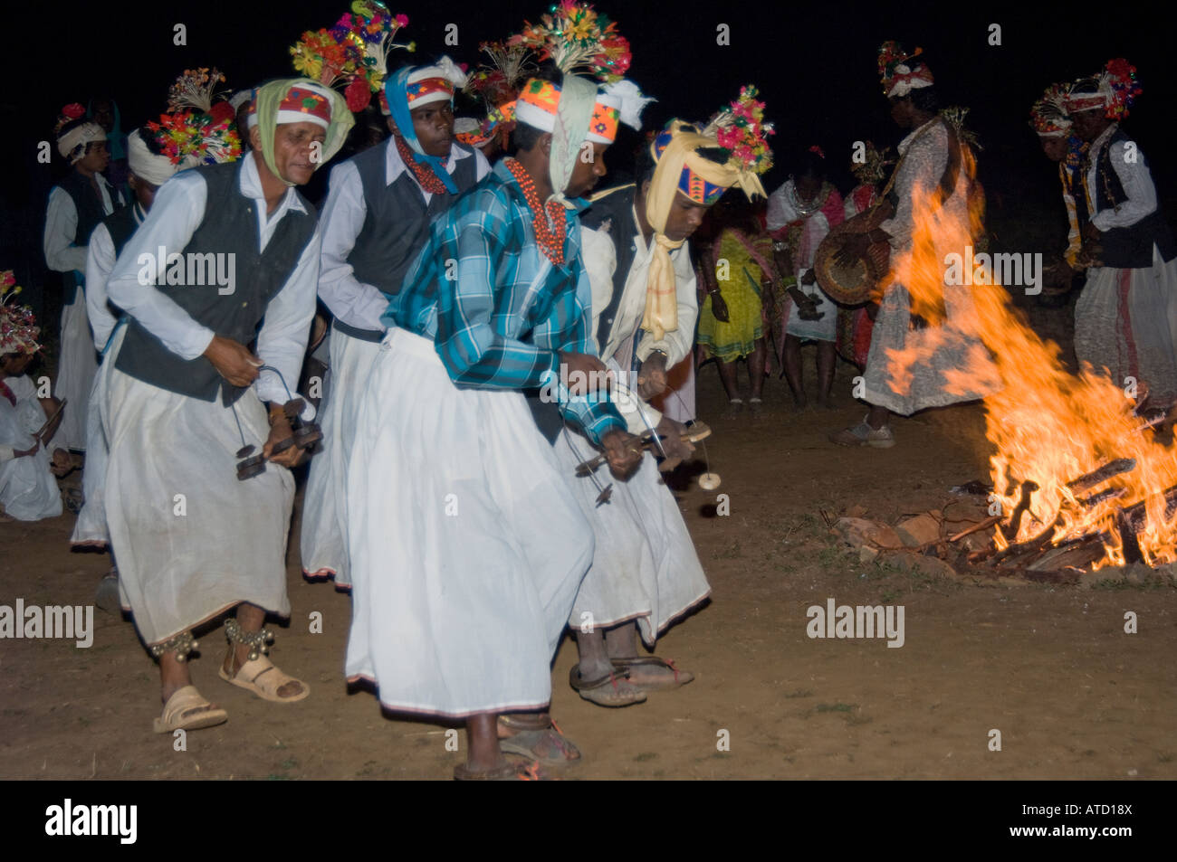 Indian folklore and dance Stock Photo - Alamy