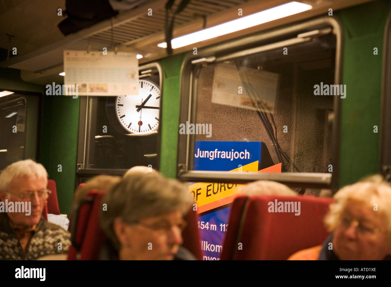 Clock swiss rail hi-res stock photography and images - Alamy