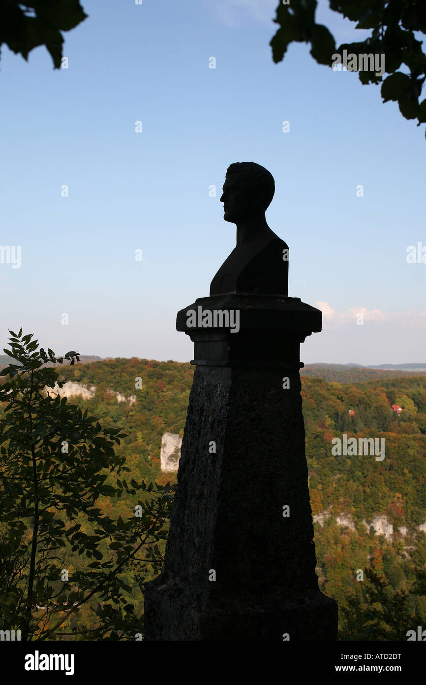 William Hauff monument Stock Photo - Alamy